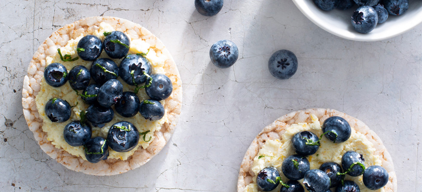 Blueberry Lemon Ricotta Rice Cakes Recipe - Have A Plant