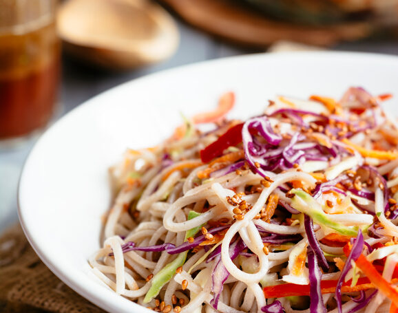 Shredded Vegetable Soba Bowl Recipe - Have A Plant