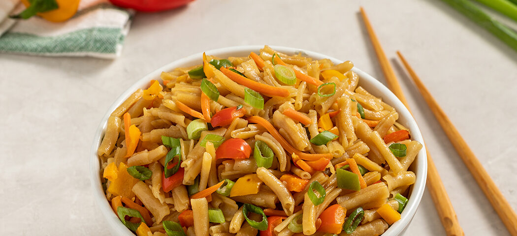 Veggie Confetti Stir-Fry Skillet With Pasta Agile - Have A Plant
