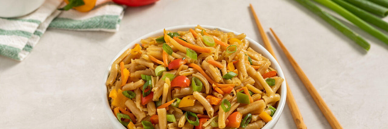 Veggie Confetti Stir-Fry Skillet With Pasta Agile Recipe - Have A Plant