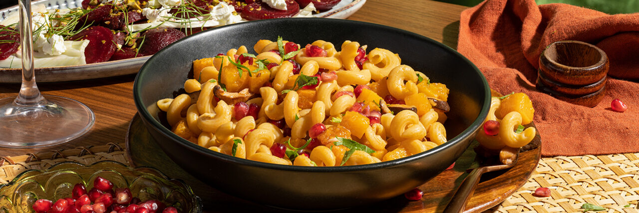ZENB Cavatappi With Butternut Squash & Shiitake Ragout Recipe - Have A ...